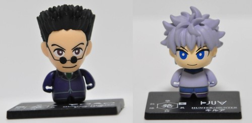 Killua Zoldyck Leorio Mini Figure Hunter x Hunte Kore Chara Anime Toy 2 ...