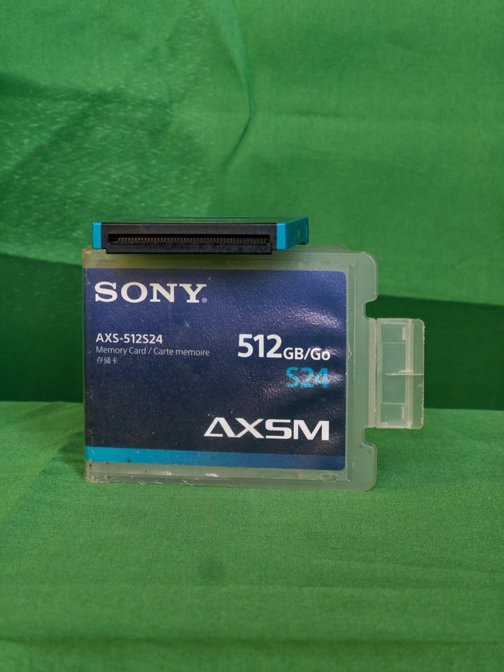 Sony AXS-512S24 AXS 512 GB Memory Card for Sony AXS-R5 Portable RAW ...