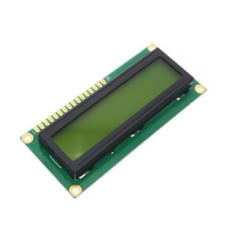 1602 LCD Module Blue / Yellow Green Screen 16X2 Character LCD Display ...