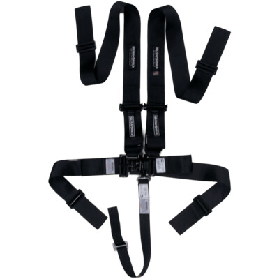 ULTRA SHIELD Harness 5pt Black Indiv Shoulder 3in Pull-Down | eBay