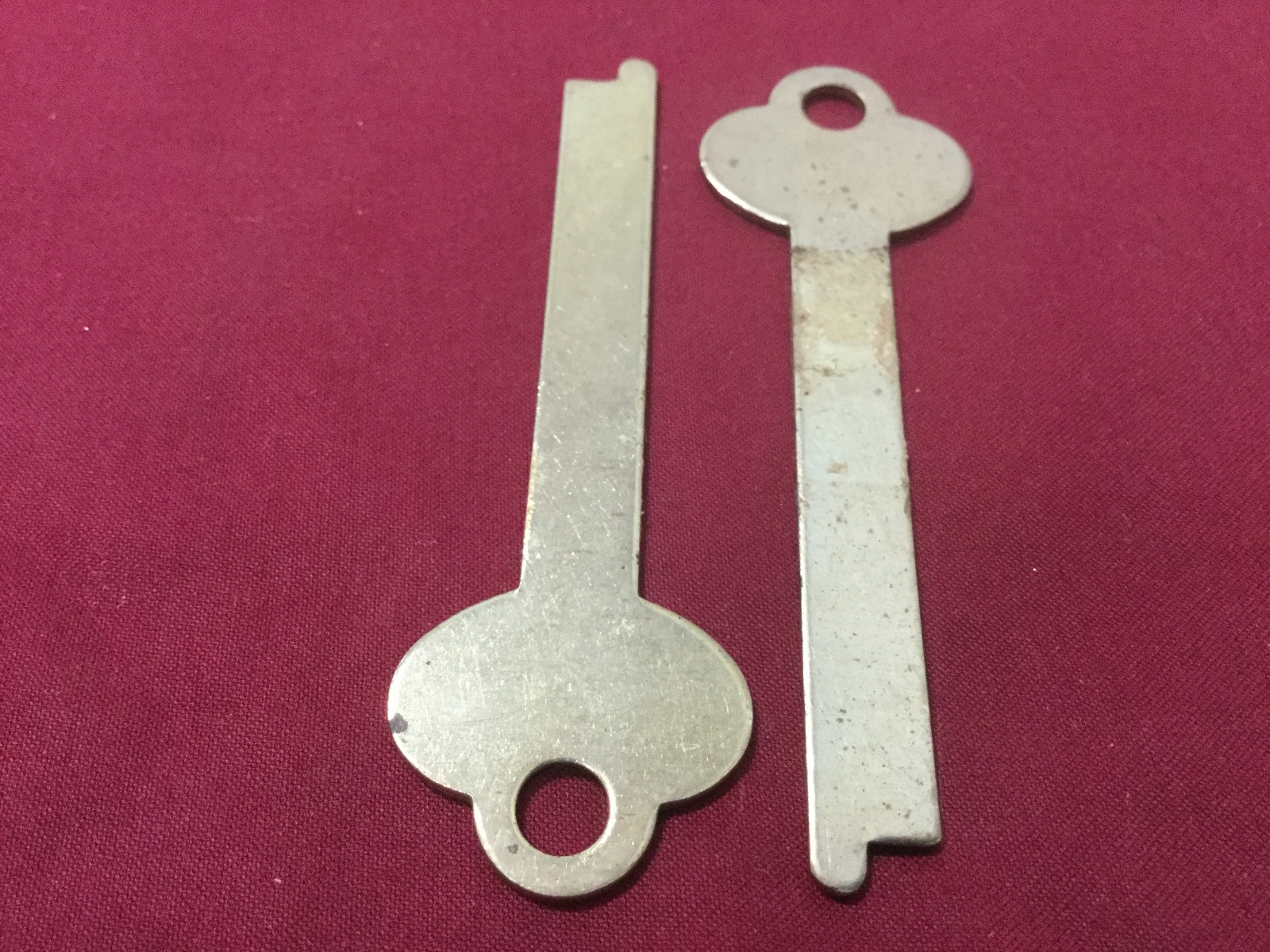 Ilco Aftermarket 1221AL Flat Steel Key Blanks, Set of 4 - Locksmith | eBay