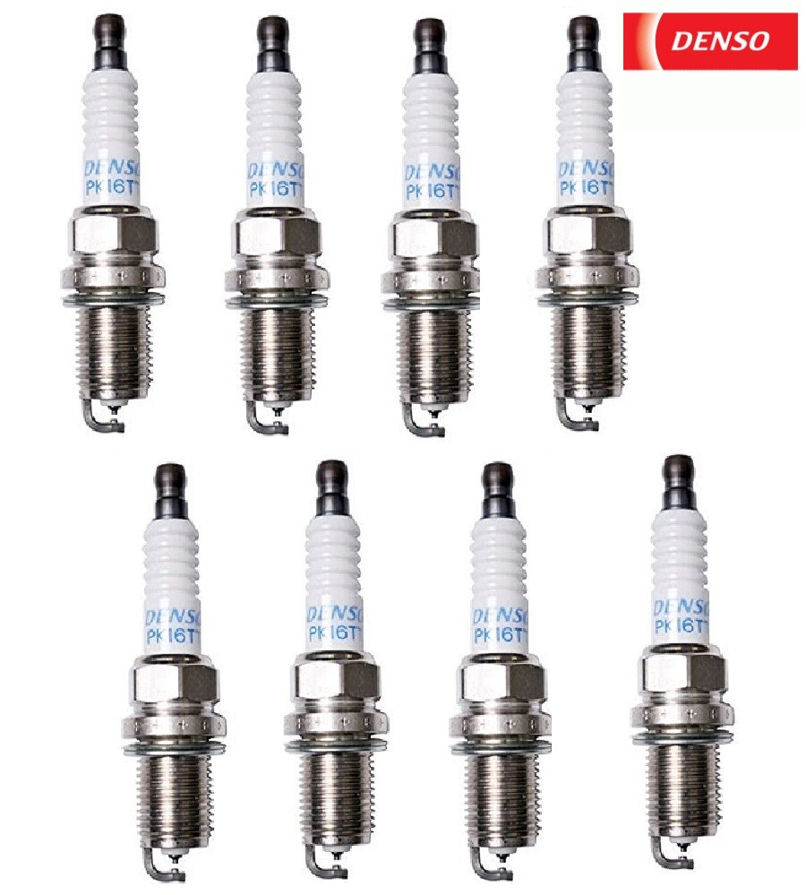 Set of 8 Denso Spark Plug 4503 Platinum TT PK16TT For Acura Toyota ...