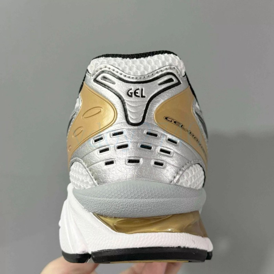 ASICS Gel Kayano14 Ash Legacy Gold Silver Black Men's Shoes | eBay