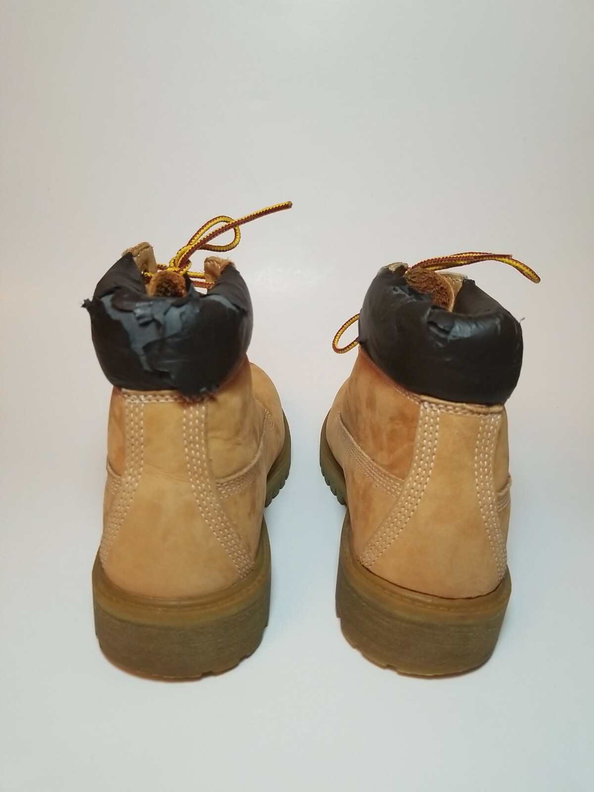 Timberland 12909 Junior's 6" Premium Waterproof Boots Wheat Nubuck Boys ...