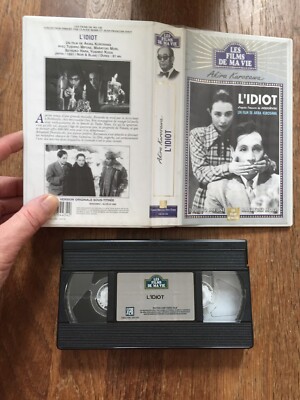 CASSETTE VIDEO VHS CINEMA L IDIOT akira kurosawa toshiro mifune ...