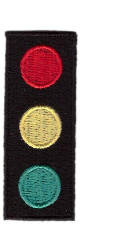 2" Stop Light Life Aquatic Team Zissou Shirt Costume Iron on Patch ...