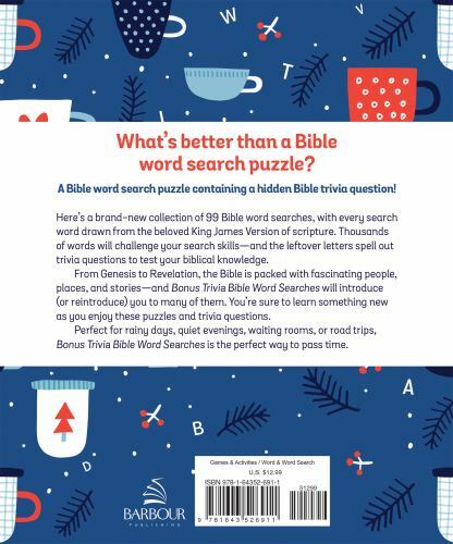 Bonus Trivia Bible Word Searches: 99 Puzzles with a Twist ...