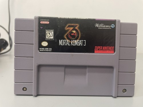 Ultimate Mortal Kombat 3 III (Super Nintendo SNES) -- Authentic cart ...