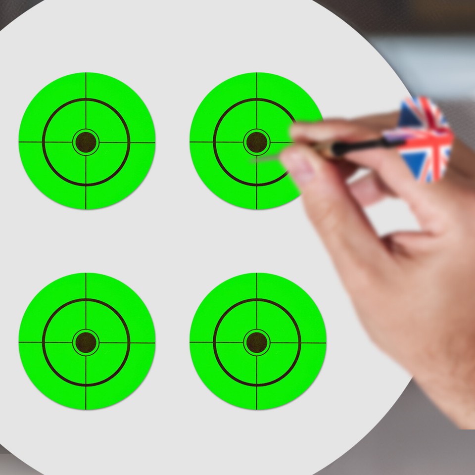 200/400Pcs Shooting Self Adhesive Splatter Targets Sticker for Shooting ...