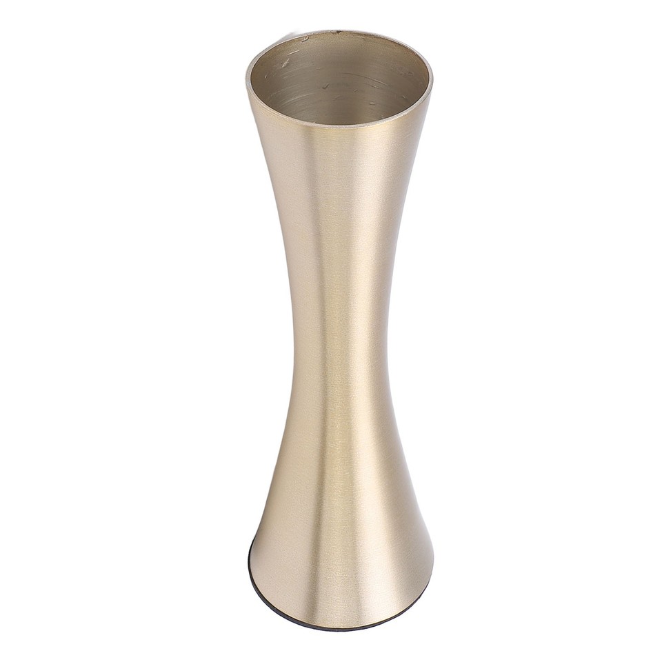 Tall Slim Flower Vase Elegant Gold Metal Vase Wedding Table Centerpiece ...