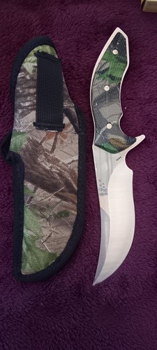 Buck kalinga Fixed Blade knife Camouflage Rare | eBay