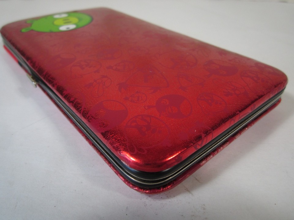 Angry Birds Bad Piggies Game Theme Purse Case Wallet Collectible USED ...