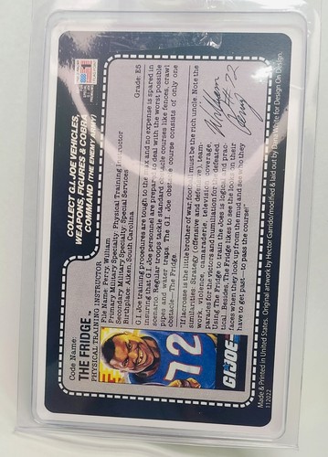 G.I. Joe ARAH William “Refrigerator” Perry – Complete 1987 Figure – NFL ...