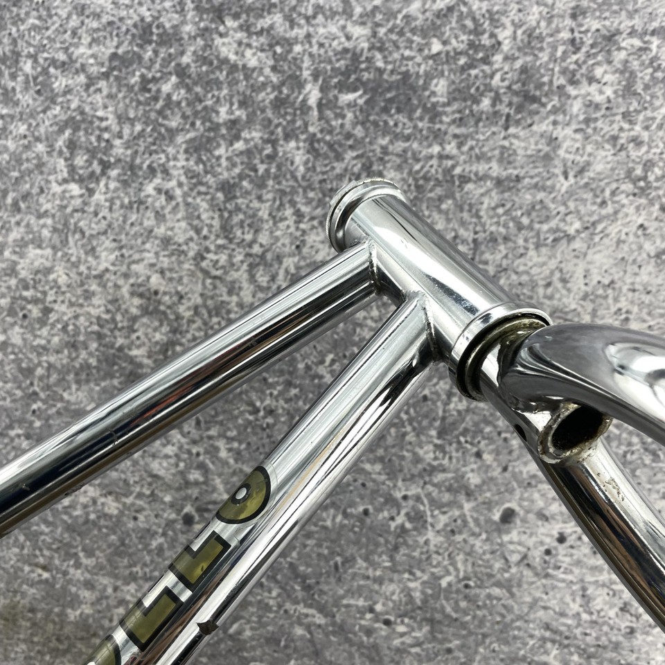 Vintage Apollo MK1 BMX Frame Fork Set MX-800 Chrome 1980s Old School ...