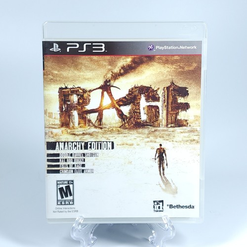 Rage Anarchy Edition (Sony PlayStation 3, 2011) PS3 • Complete w ...
