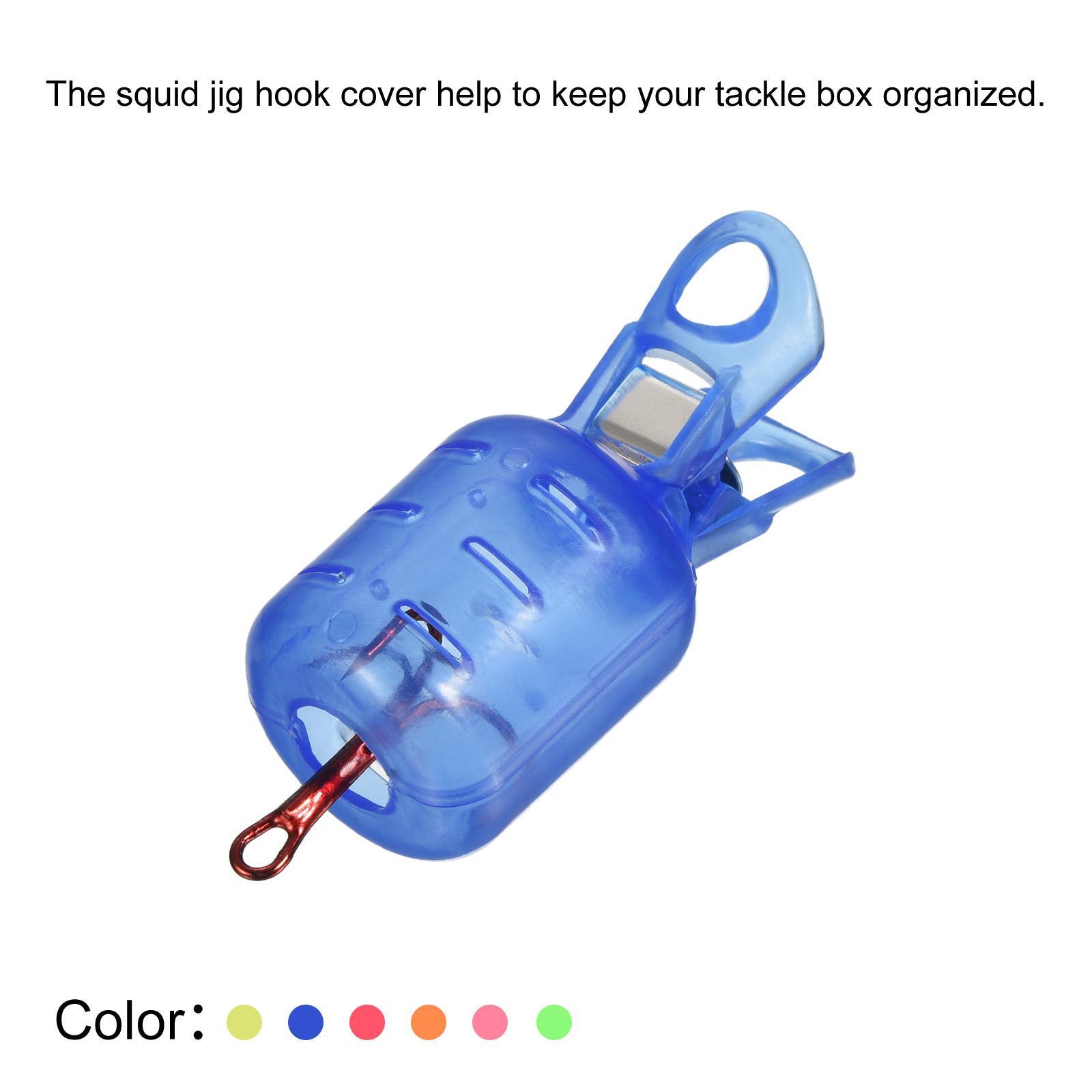 10 Pcs Large Size Squid Jig Hook Protector Case Fishing Hook Covers ...