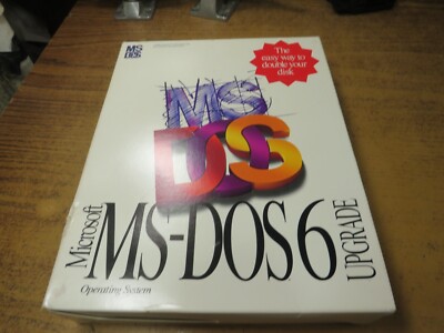 microsoft ms-dos 6 upgrade Sealed discs | eBay