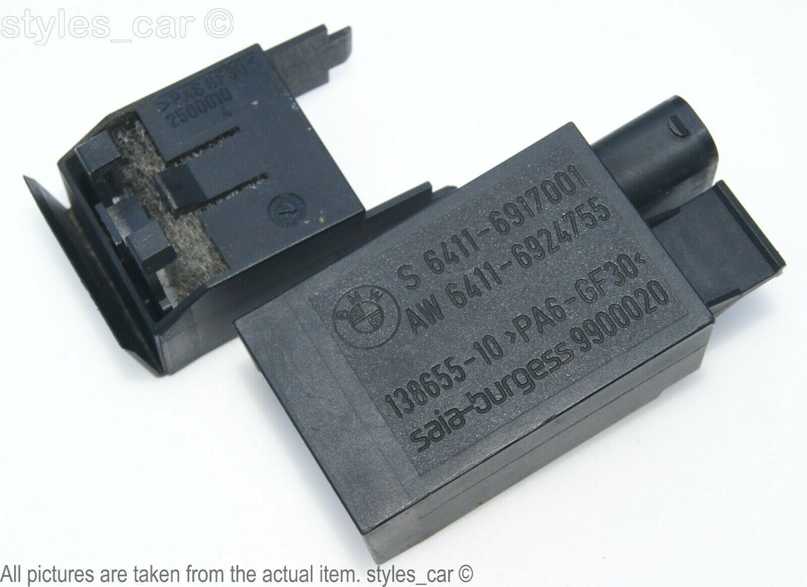 Genuine BMW 3 5 7 8 Series X3 X5 Z4 Auxiliary Fan Sensor f. AUC ...