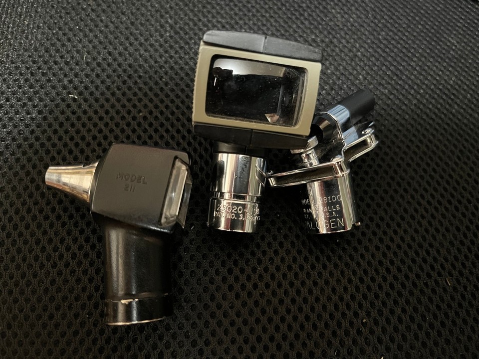 Welch Allyn Otoscope Pieces Collection (no battery), Lights work | eBay
