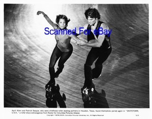 PATRICK SWAYZE, APRIL ALLEN Terrific Movie Photo SKATETOWN, U.S.A. | eBay