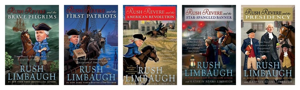 NEW Rush Revere Set of 5 Boxed Volume Collection Hardcover Book ...