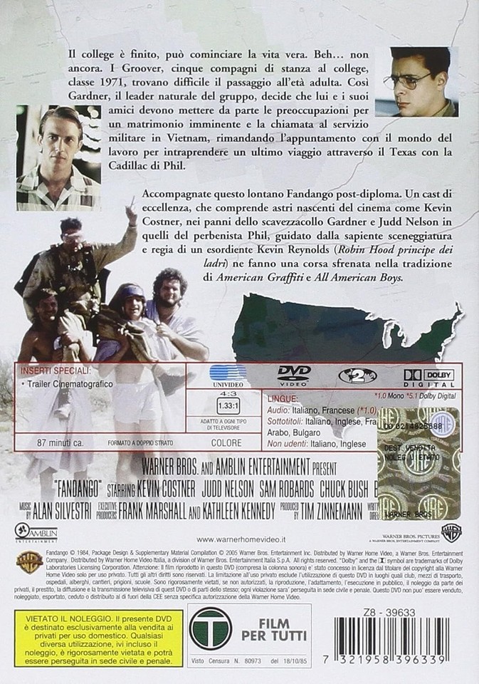 Fandango (DVD) vari (UK IMPORT) | eBay