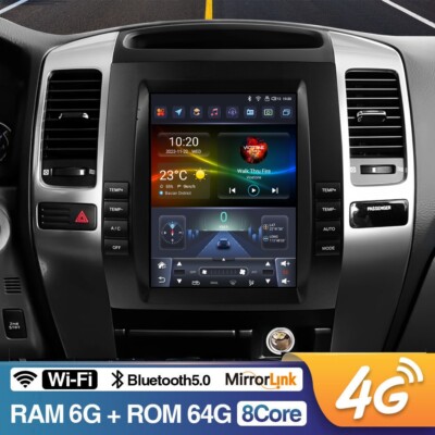 For 2002-2009 Lexus GX470 Apple Carplay Car Radio Stereo Android 13 GPS ...