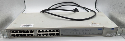 3Com SuperStack II PS Hub 40 24-Port 3C16406 Ethernet Network Hub ...