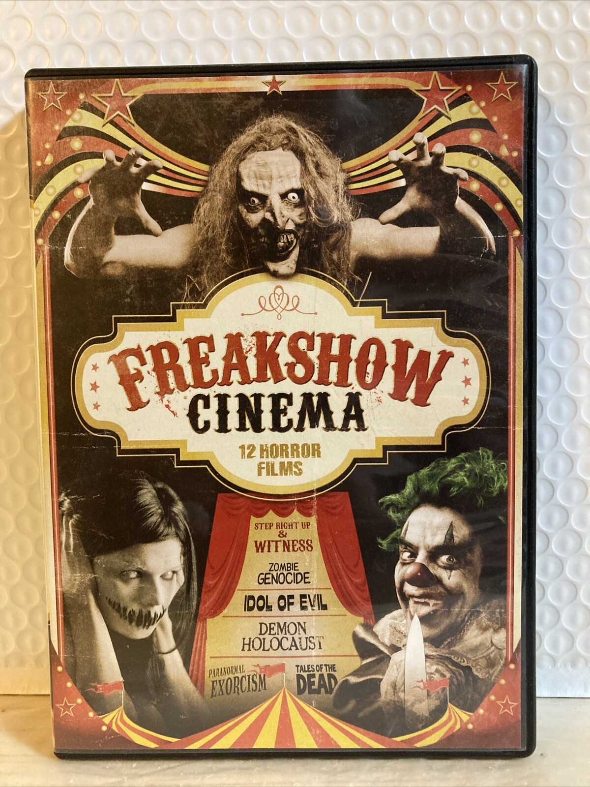 Freakshow Cinema: 12 Horror Films (DVD, 2013, 3-Disc Set) 683904531186 ...