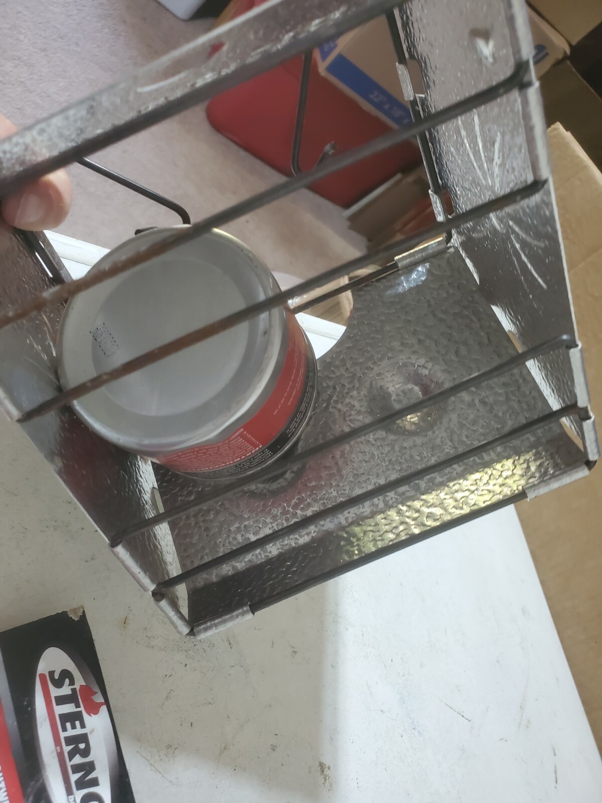 Vintage Sterno Brand Folding Stove Outdoor Camping Compact Lightweight ...