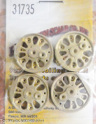 Precision Scale HO #31735 Driver Centers, 72" Box Pok, Light Counter ...