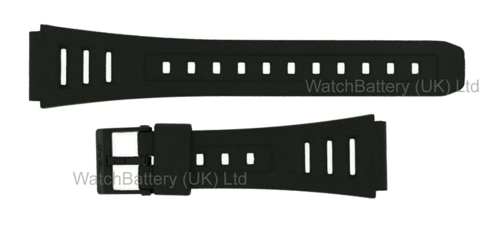 W-71 CASIO Watch Strap Band for (W-71, W-72, W-84, W-86, W-71MV)-Black ...