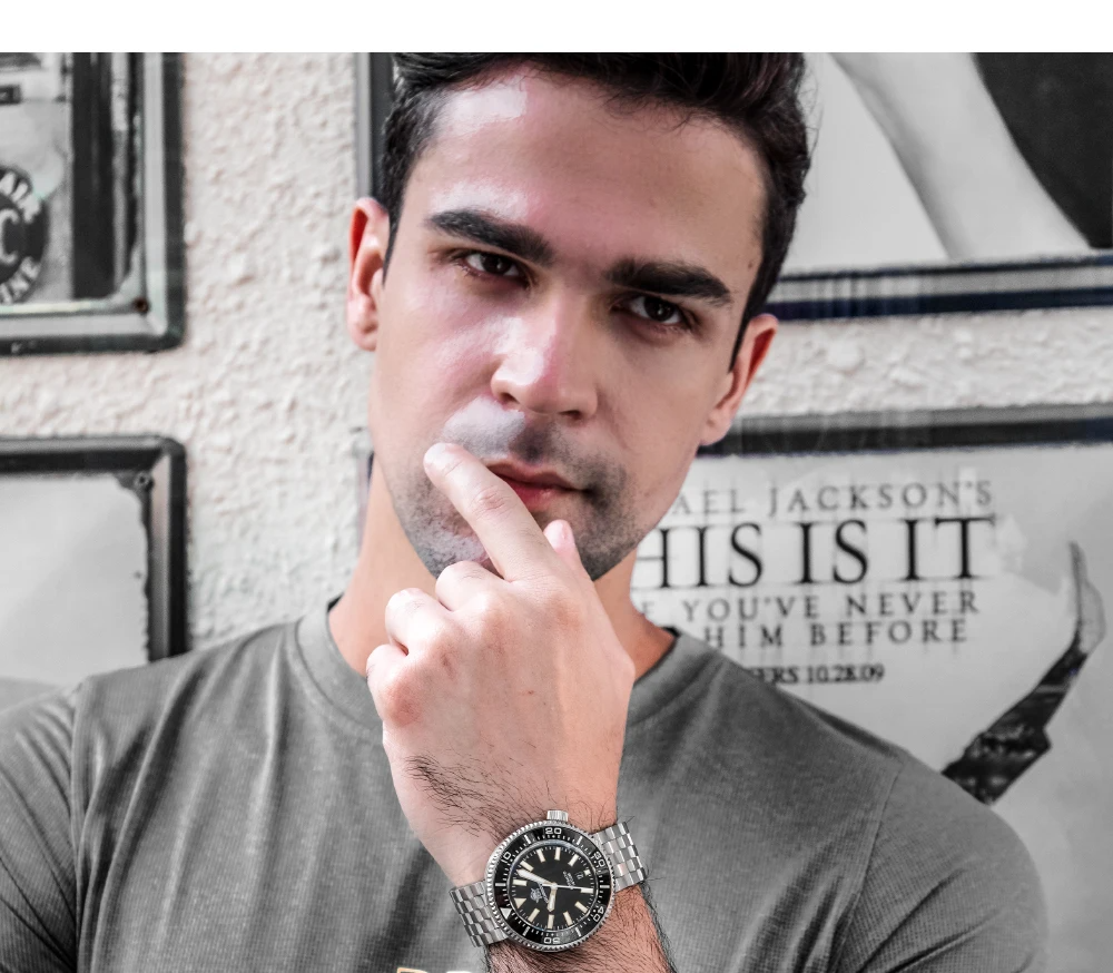 ADDIESDIVE 1000m diver's Waterproof Mechanical Automatic Men's Watch ...