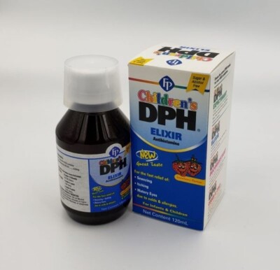 FP Children's DPH Elixir Antihistamine For Cold & Allergies 120ml | eBay