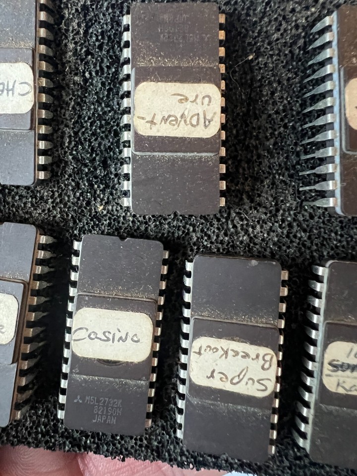 Atari 2600 Textool - Very Rare - w Chips, Demo Test Prototypes etc | eBay