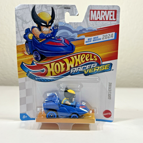 Hot Wheels Racer Verse WOLVERINE 2024 Marvel Character Car - New In ...