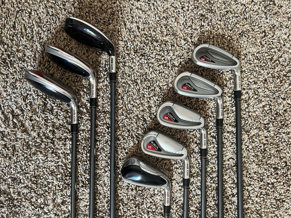 Adams Idea A2 OS Hybrid/Iron Set 3 - PW Set Grafalloy Graphite Blue ...