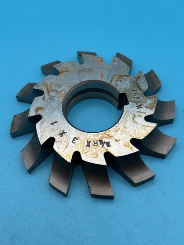 3" x 1" HSS 3/8" Concave Radius Cutter .570 Thick - Unused Stock | eBay