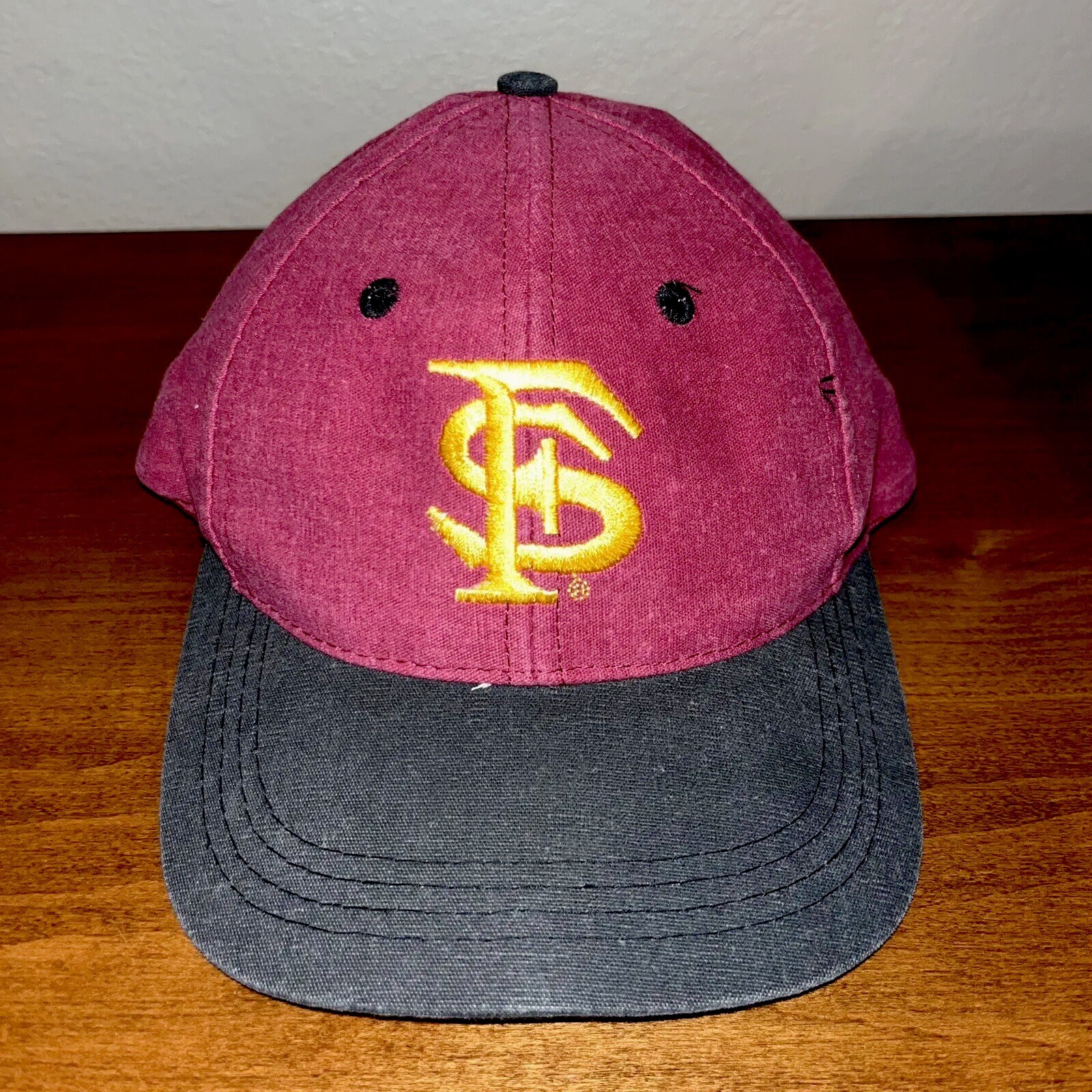 Vtg 90s Florida State Seminoles FSU Snapback Hat Embroidered Cap | eBay