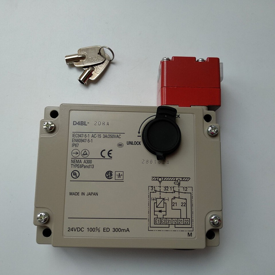 D4BL-2DRA For OMRON Safety Door Switch | eBay