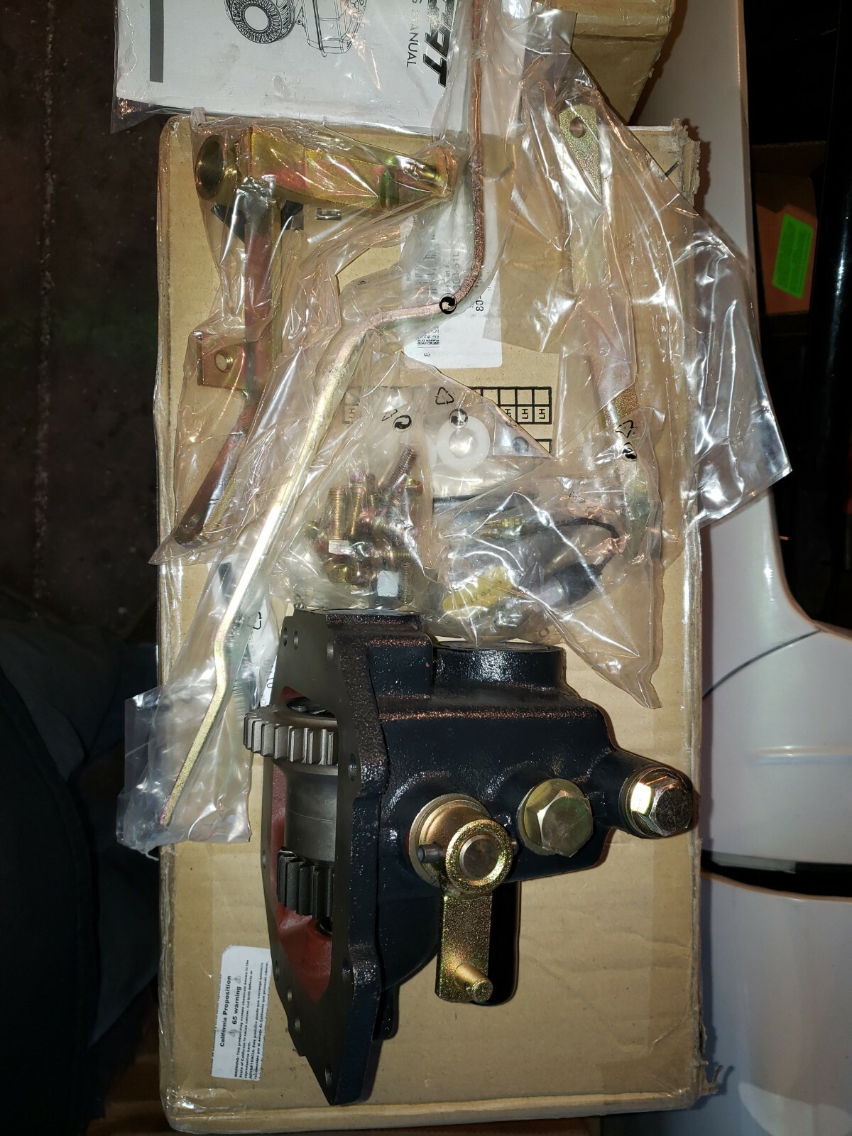 Case New Holland Mid Mount PTO Kit DX21 DX24 TC24 TC24 9 X 3 ...