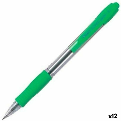 Crayon Pilot Supergrip Vert clair 0,4 mm [12 Unités] | eBay
