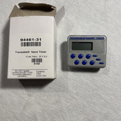 Traceable 5132 Nano Timer,Display 3/8 In. Lcd | eBay