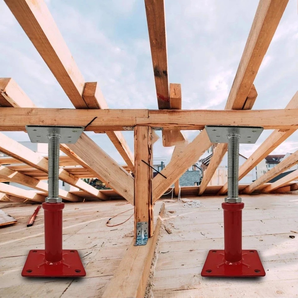 Floor Jacks,5 to 8.5 inch Adjustable Support Beam Basement Jack Post ...