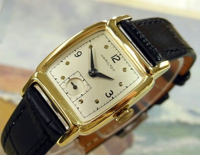 1951 Vintage HAMILTON WARD, Stunning SILVER Dial, Serviced, 1 Year ...