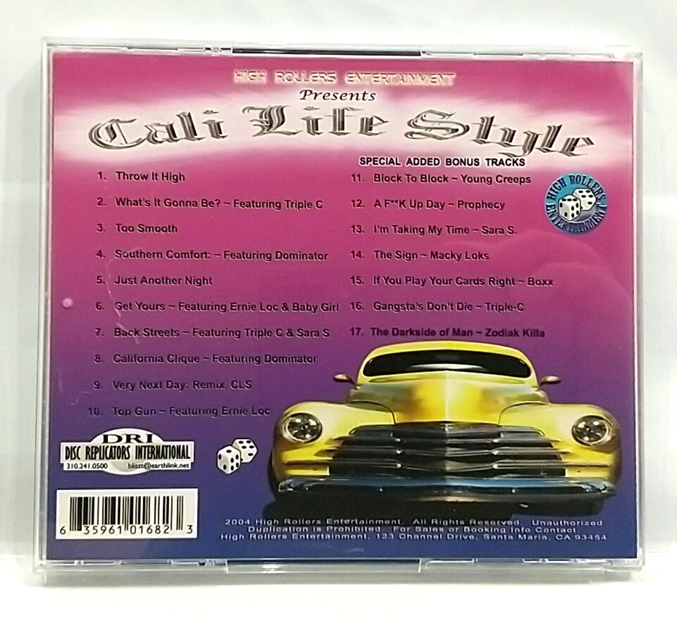(CD) Cali Life Style ‎– Tha 805 Invasion, US OG Press, Album, Rare. | eBay