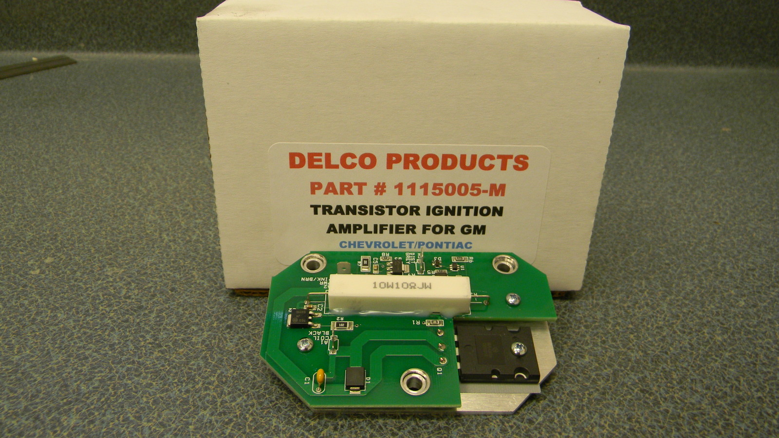 TRANSISTOR IGNITION AMP MODULE: GM 64-71 VETTE, CHEVY, PONTIAC; NEW ...