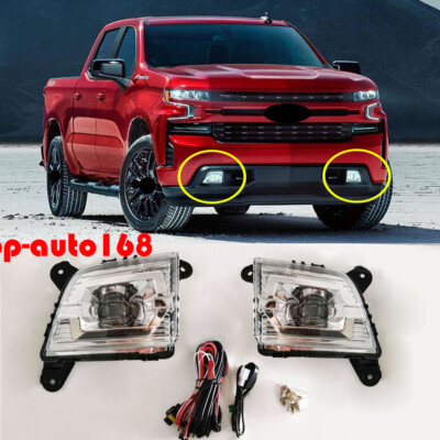 Next Generation LED Fog Lights Lamp 2pcs For Chevrolet Silverado 2019 ...