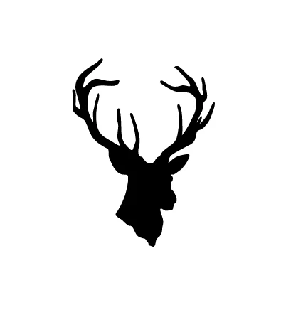 Buck Head Decal