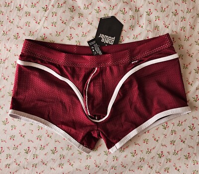 Underwear, Mesh, Men, Red/White, Male Power, Made in China | eBay